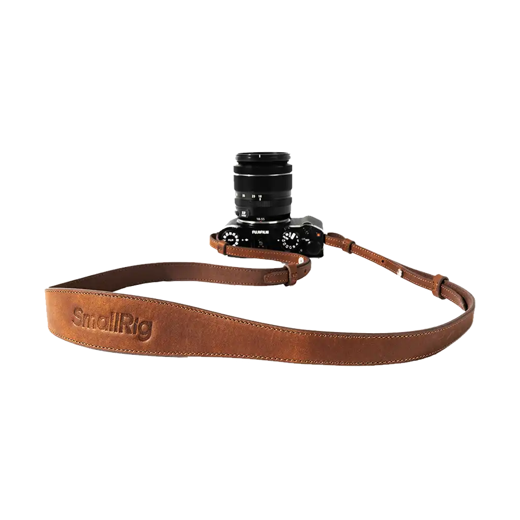 SmallRig Leather Camera Shoulder Strap (Brown) - Orms Direct - South Africa
